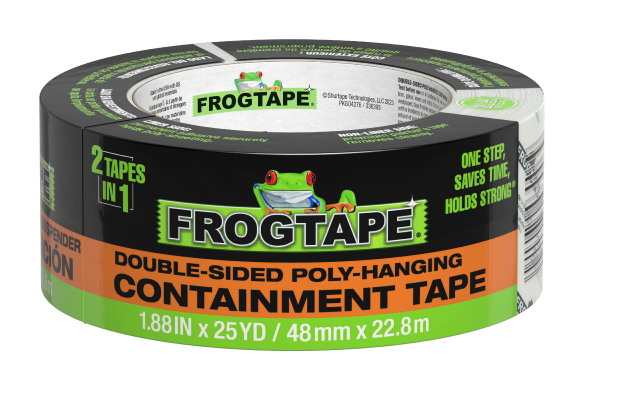 Double-Sided Poly-Hanging Containment Tape