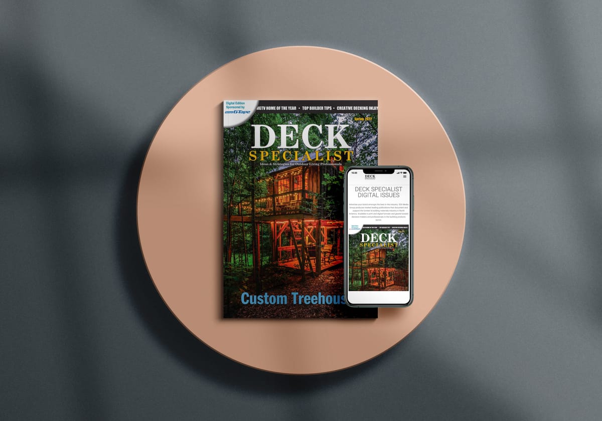 The Deck Specialist Spring Edition Is Here!