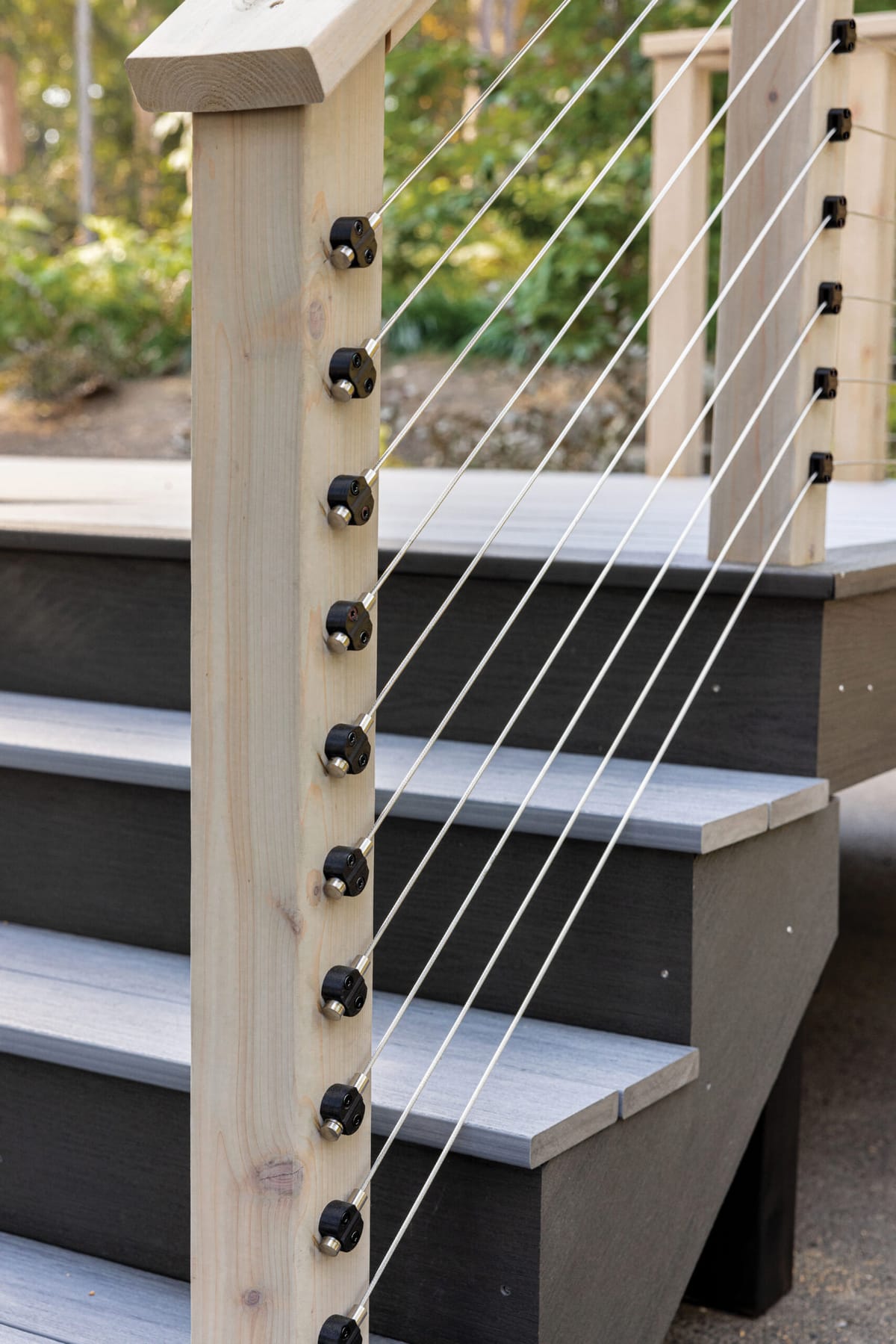 Installation-Friendly Cable Railing Mounting Brackets