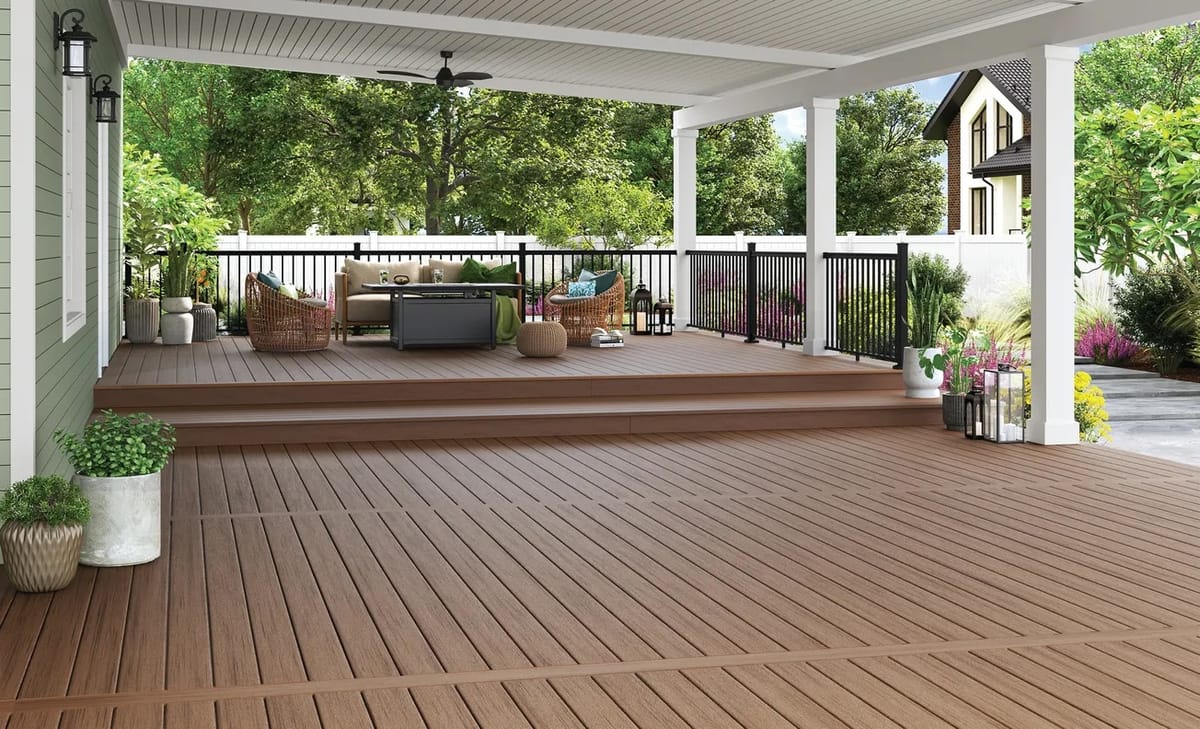 COMPOSITE-ENHANCED PVC DECK