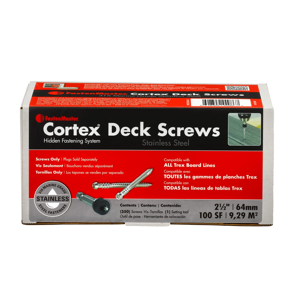 Cortex Hidden Fastener Options For Trex Decking