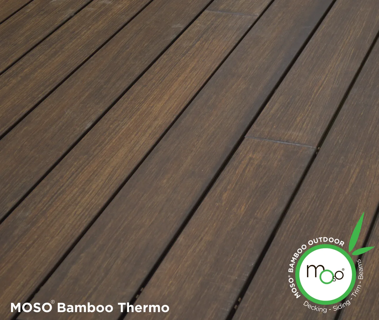 MOSO North America’s Bamboo X-treme Wide Decking Board